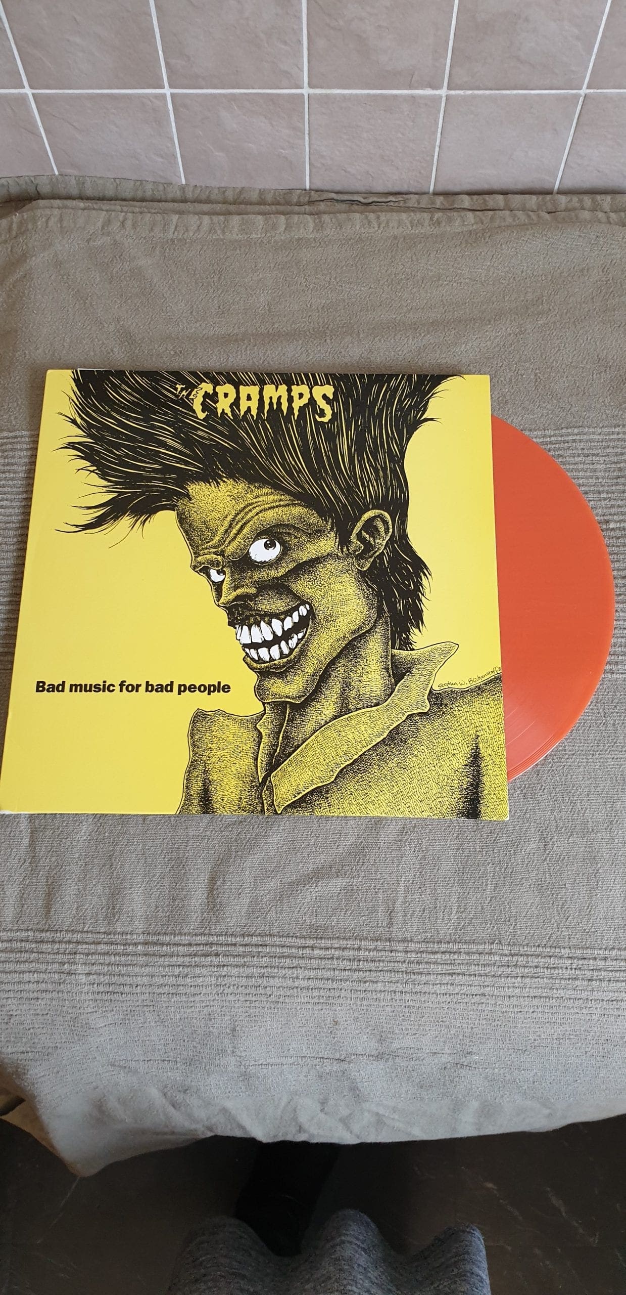 Cramps Bad Music For Bad People Coloured Vinyl LP Record Vinyl Cramps Bad Music For Bad People Coloured Vinyl LP Record Vinyl