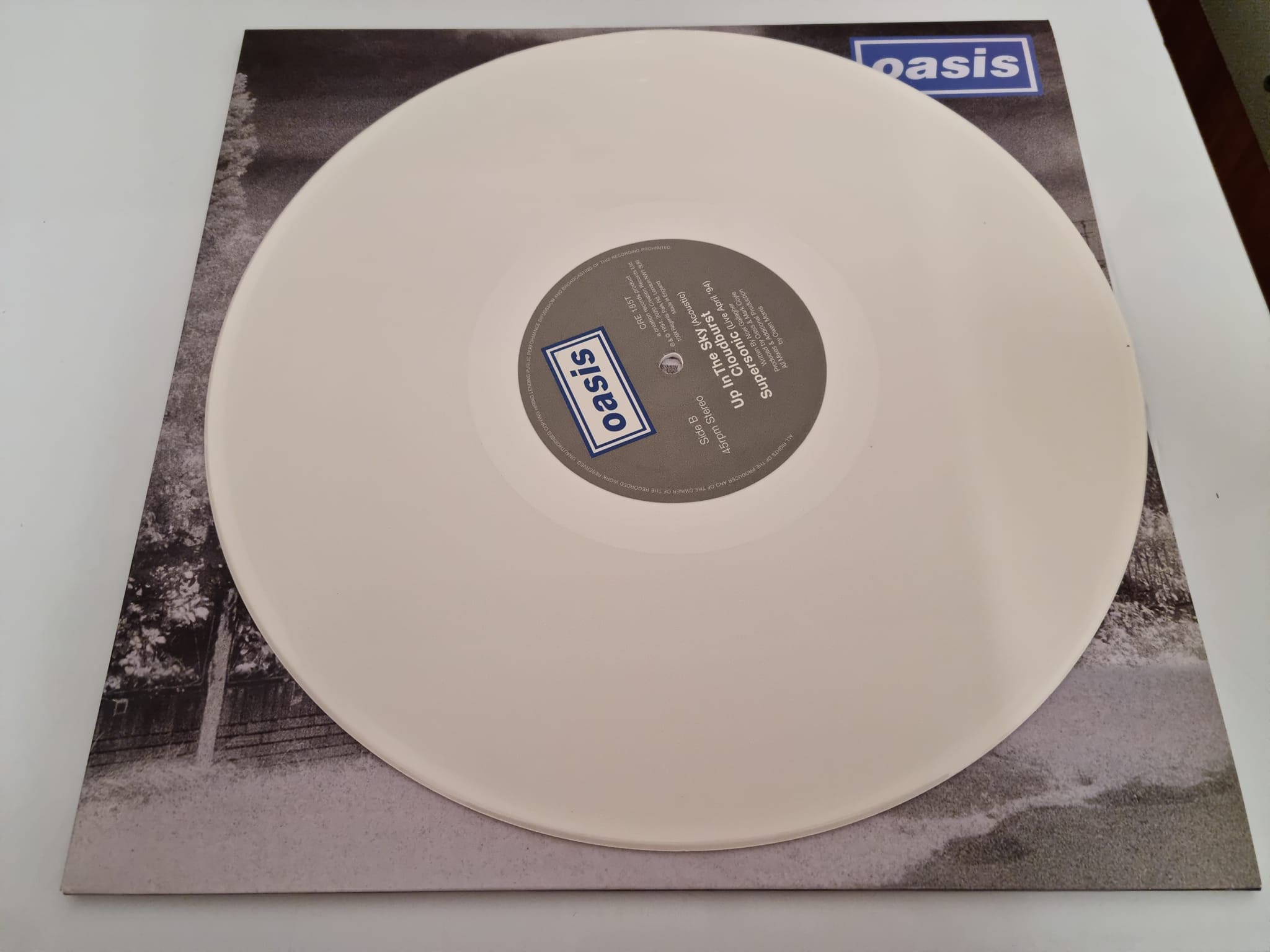Oasis – Live Forever (12″ Single/.Coloured Vinyl) Record Vinyl - Rock ...