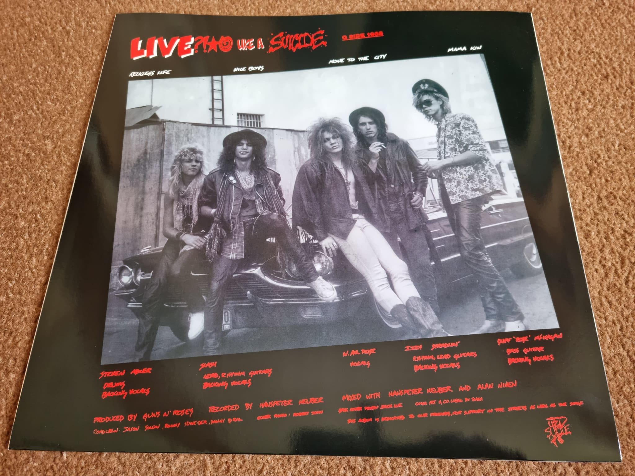 Guns ‘N’ Roses – Guns ‘N’ Roses Lies (coloured vinyl) – LP Record ...